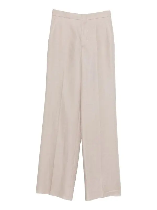 Tagliatore Linen Trousers - Beige