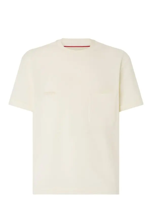FERRARI Cotton T-shirt - Beige