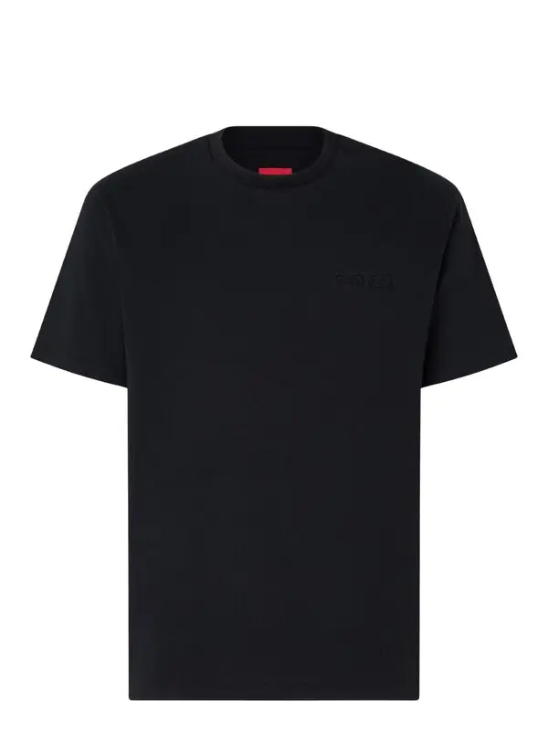 FERRARI Cotton T-shirt - Black