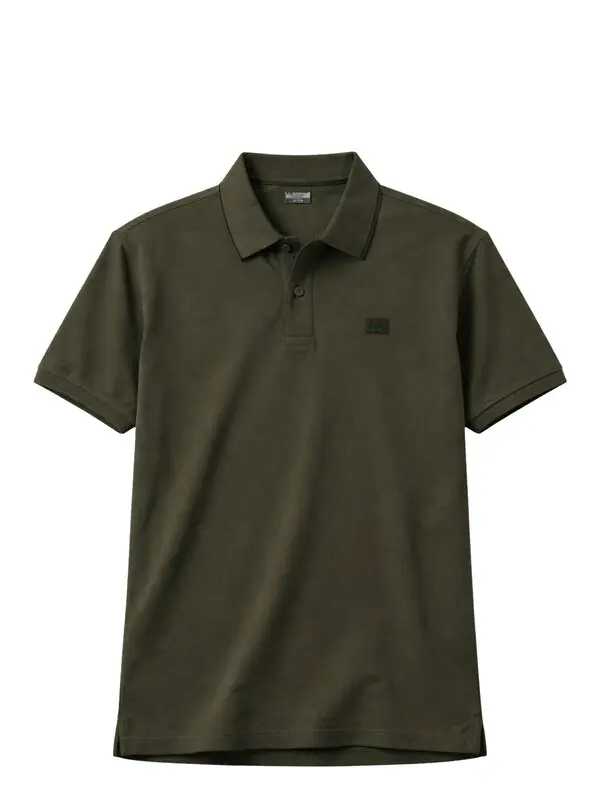 C.P. COMPANY Logo Polo - Green