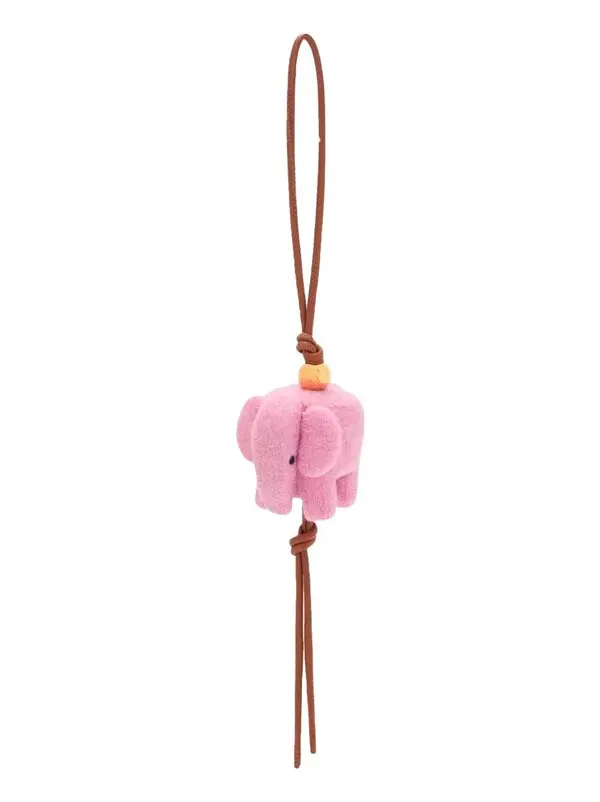 Loewe Elephant Charm - Pink