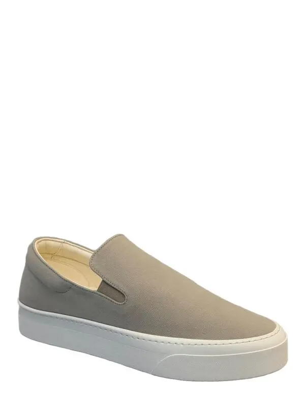 THE ROW Mh Cotton Slip-on Sneakers - White