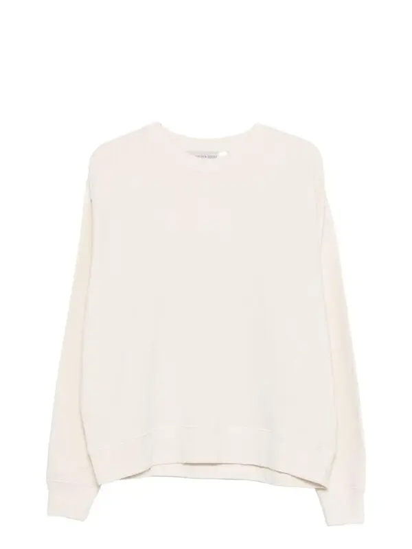GOLDEN GOOSE Cotton Crewneck Sweatshirt - White