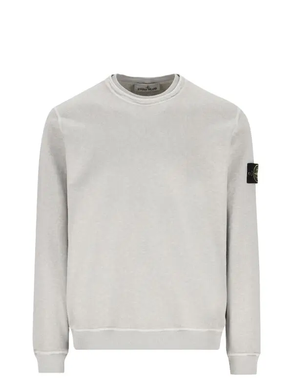Stone Island Old Effect Sweatshirt - Grey
