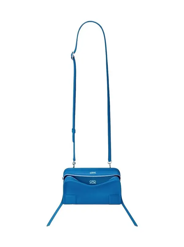 Loewe Amazona 180 Leather Mini Bag - Sky Blue