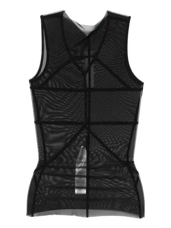 Rick Owens Sheer-design Top - Black