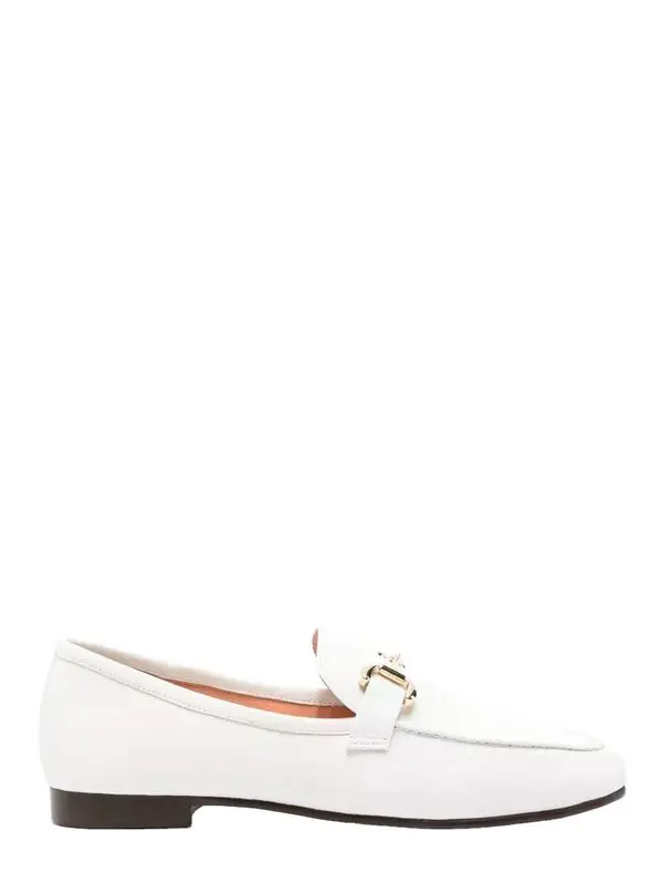 BIBI LOU Ashe Bit Trim Loafers - White