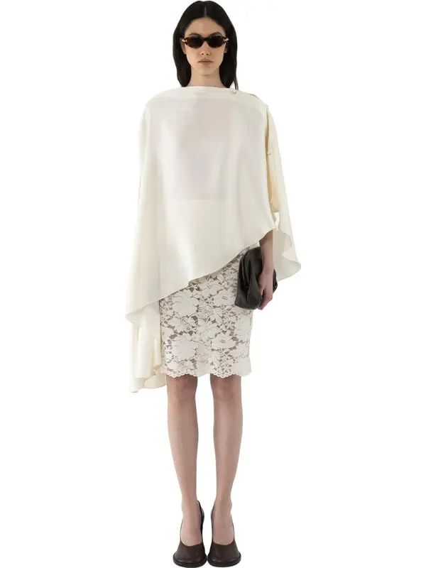 Arakii Poncho Top - Off-white
