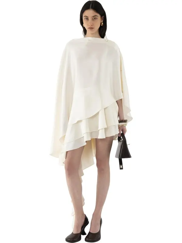 Arakii Poncho Top - Off-white