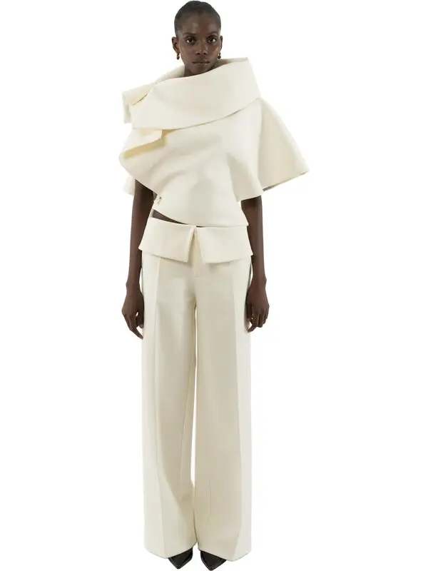 Arakii Structured Top - Off-white