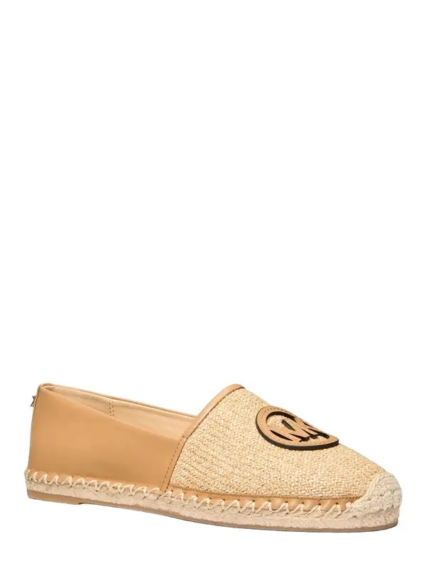 Michael Kors Kenzie Mixed-media Espadrille - Brown