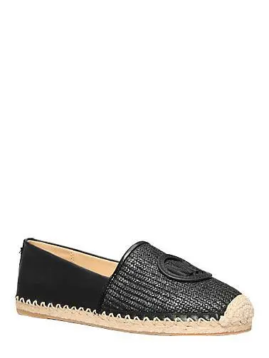 Michael Kors Kenzie Mixed-media Espadrille - Black