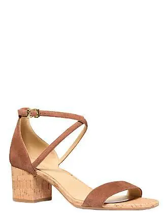 Michael Kors Serena Flex Suede Sandal - Brown