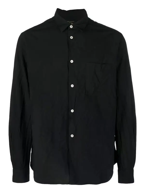 Comme Des Garçons Button-up Shirt - Black