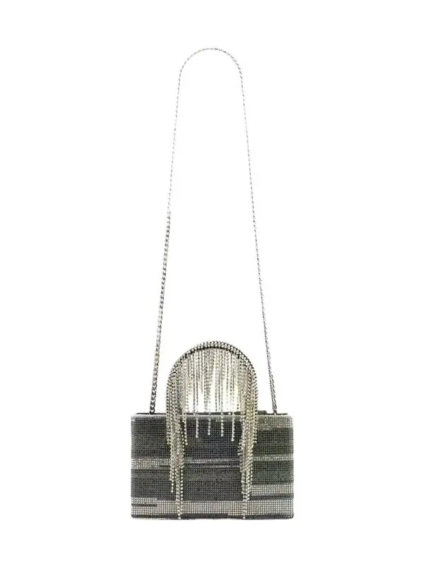 Kara Crystal-embellished Tote Bag - Silver