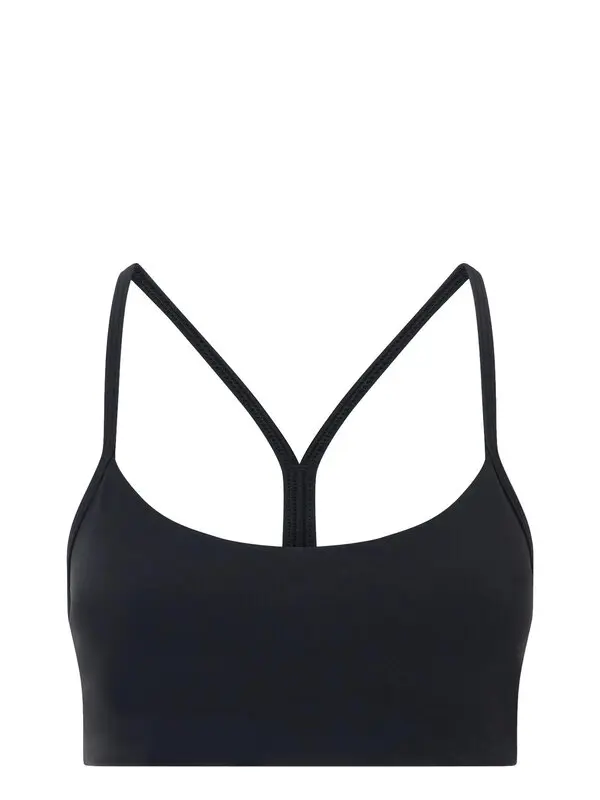 Lululemon Flow Y A/b Light Support Nulu Sports Bra - Black