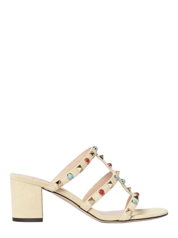 Valentino Garavani Heeled Sandal - Natural
