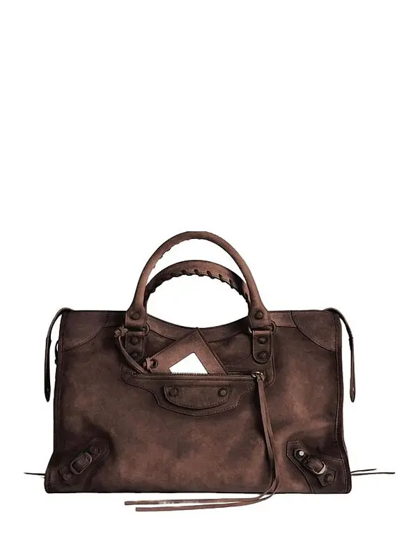 Balenciaga Le City Medium Bag - Light Espresso