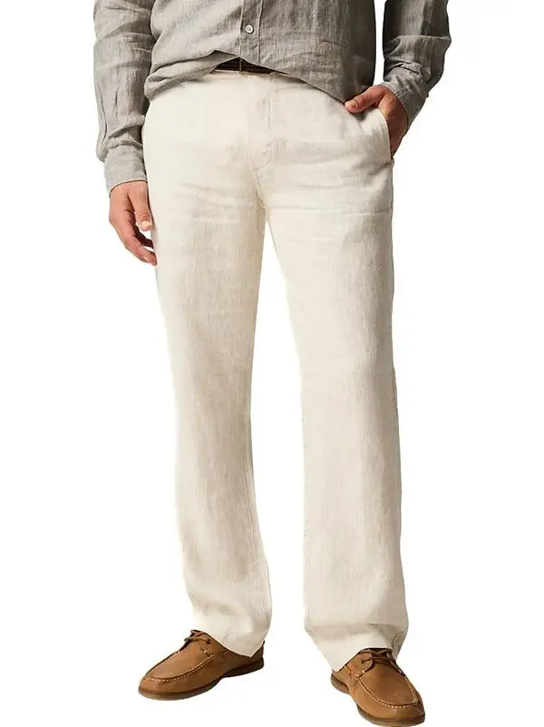 Rodd & Gunn Resort Linen Pants - Oatmeal