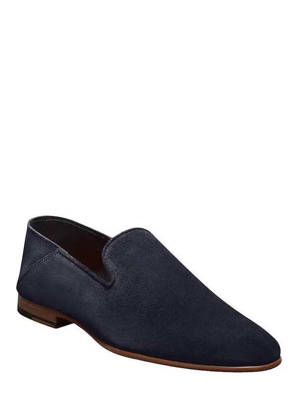 Allen Edmonds Portofino Suede Loafers - Sea