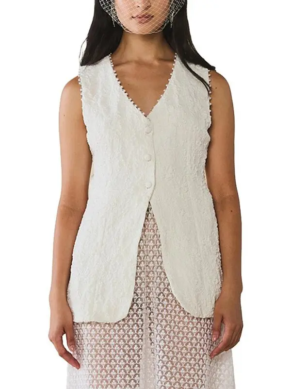 EDDY Alexa Top - Chapel White Floral