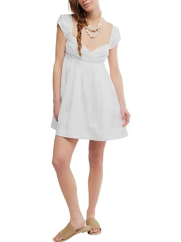 Free People Raven Mini Dress - Ivory