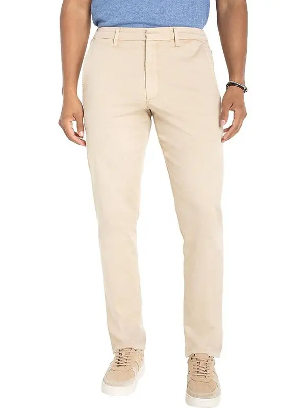 LIVERPOOL Pullon Chino Pants - Oat