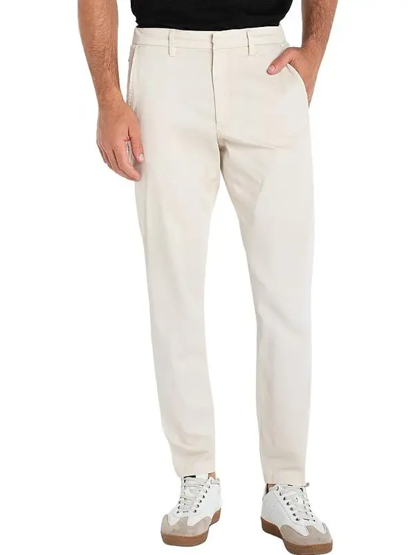 LIVERPOOL Pullon Chino Pants - Parchment