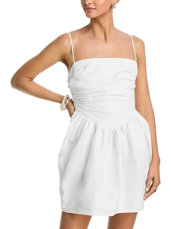 A.L.C. Cate Mini Dress - Bone China
