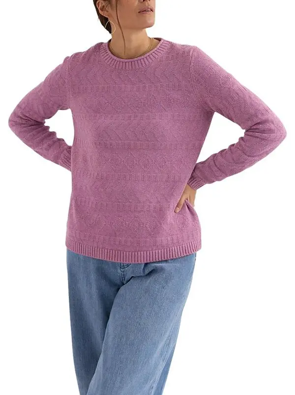 SEASALT CORNWALL Kinter Sweater - Orchid