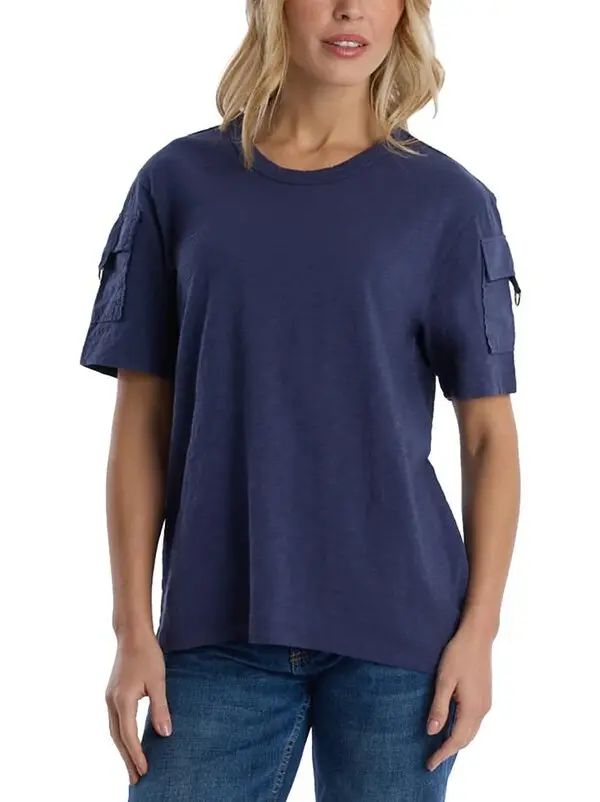 WILT CLOTHING Short Sleeve Hi-lo Tee - Naval Academy