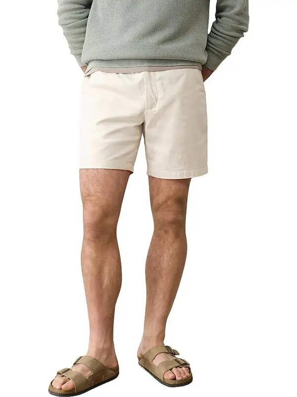 Marine Layer 7" Hemp Chino Shorts - Natural