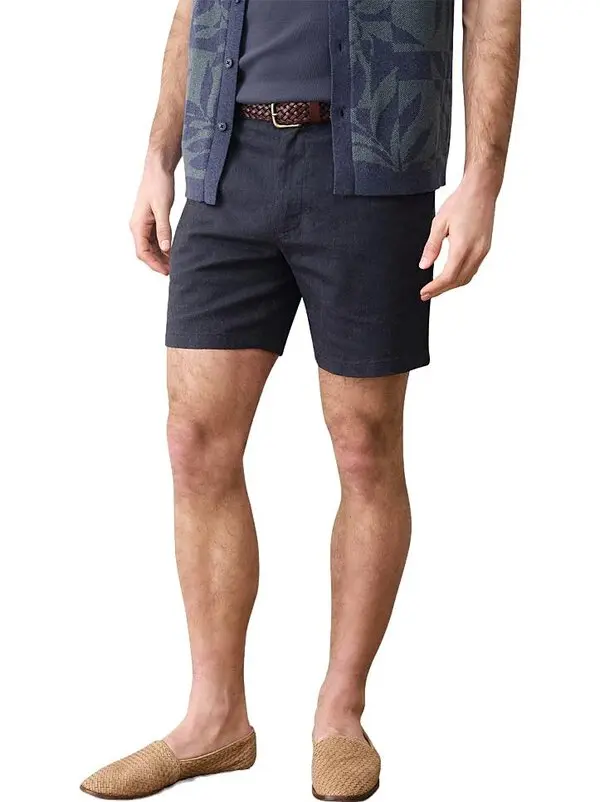 Marine Layer 7" Hemp Chino Shorts - India Ink