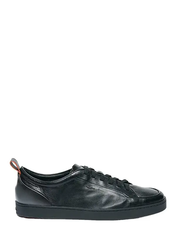 Santoni Lace Up Sneakers - Black