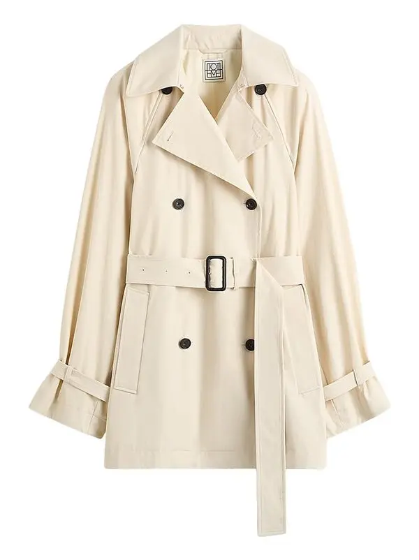 TOTEME Washed Trench Coat - Stone