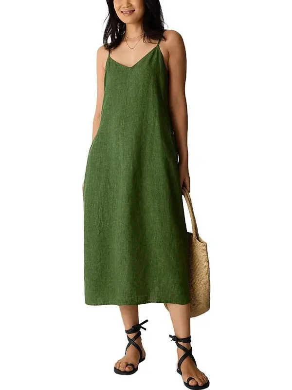 Eileen Fisher Lantern Cami Dress - Field