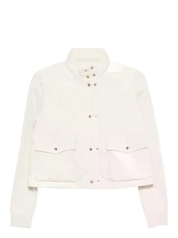 Moncler Quilted Jacket - Neutrals
