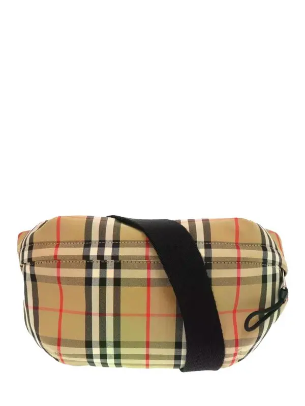 Burberry House Check Canvas Sonny Belt Bag - Neutrals
