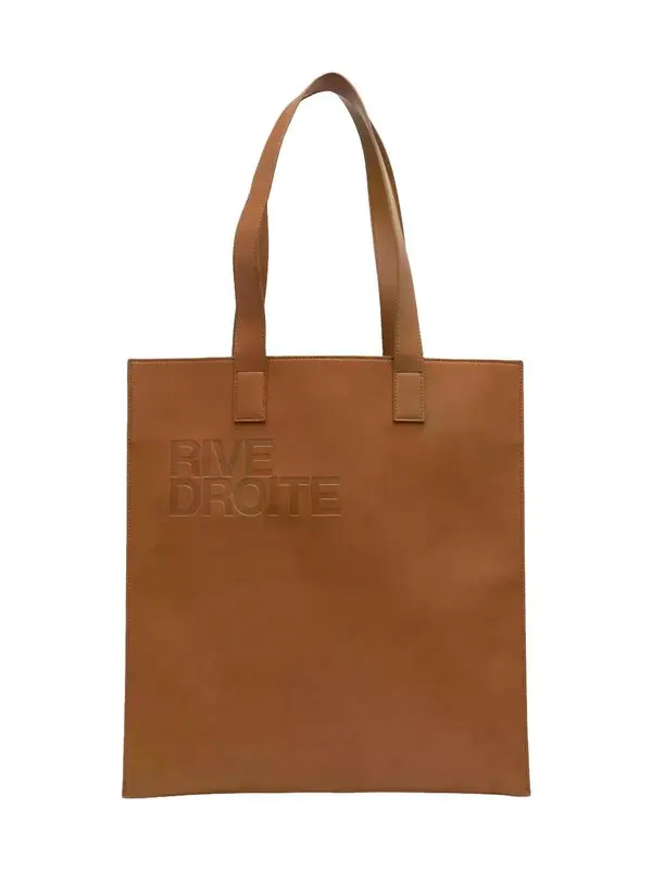 Saint Laurent Rive Droite Tote Bag - Brown