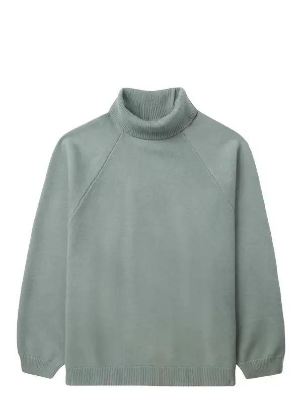 Fear Of God Oversized Roll-neck Jumper - Green
