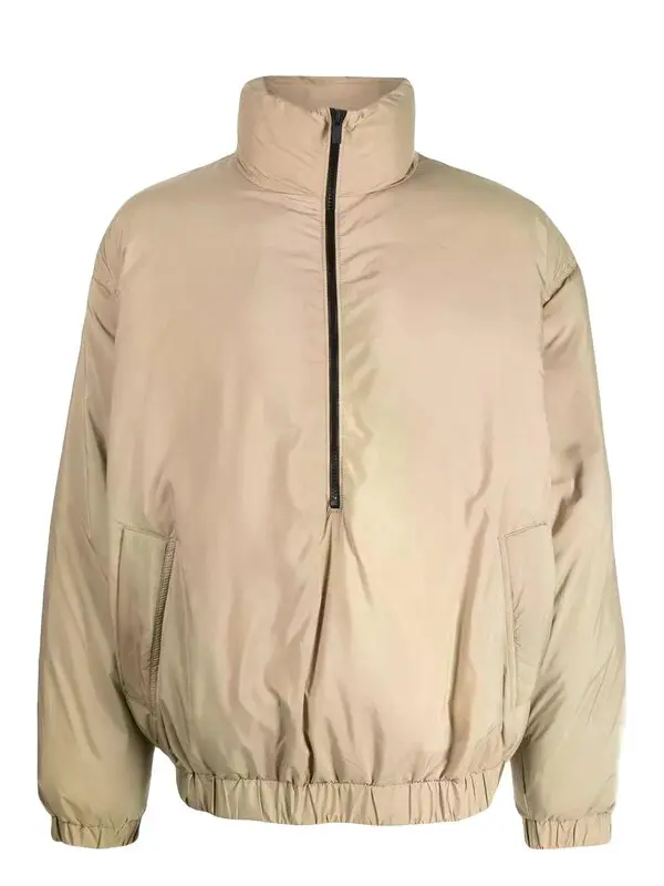 Fear Of God Zip-up Puffer Jacket - Brown