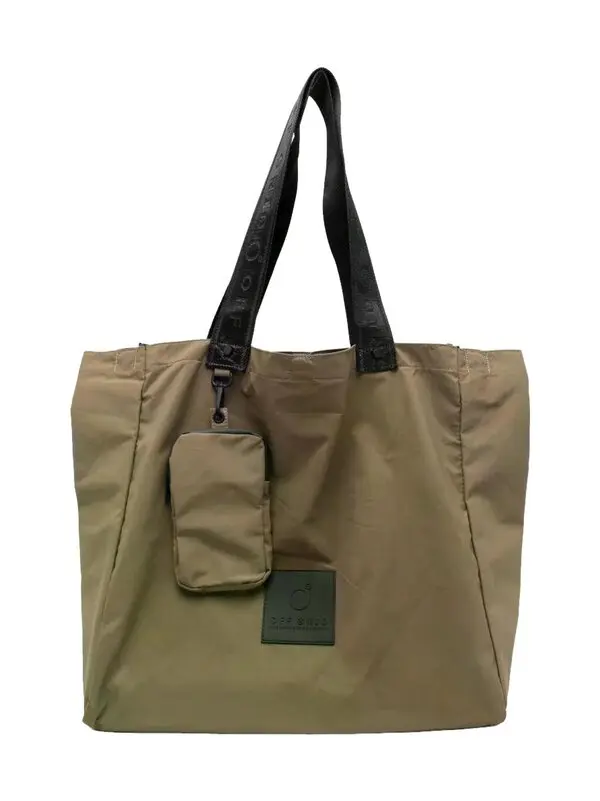OFF GRID Detachable-pouch Tote Bag - Green