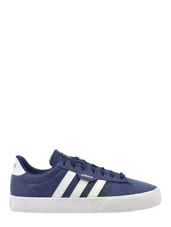 Adidas Daily 3.0 Striped Sneakers - Blue