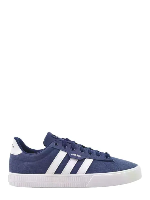 Adidas Daily 3.0 Striped Sneakers - Blue