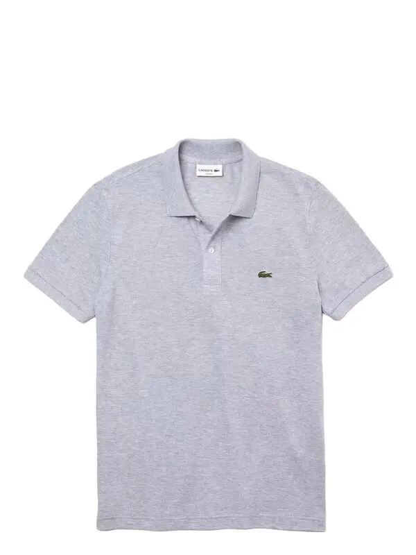 Lacoste Buttoned Polo T-shirt - Grey