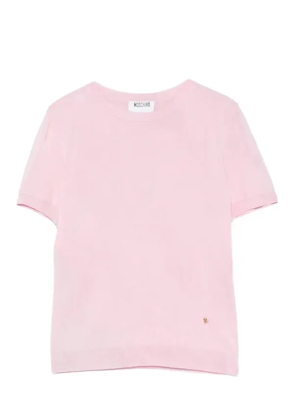 Moschino Logo T-shirt - Pink