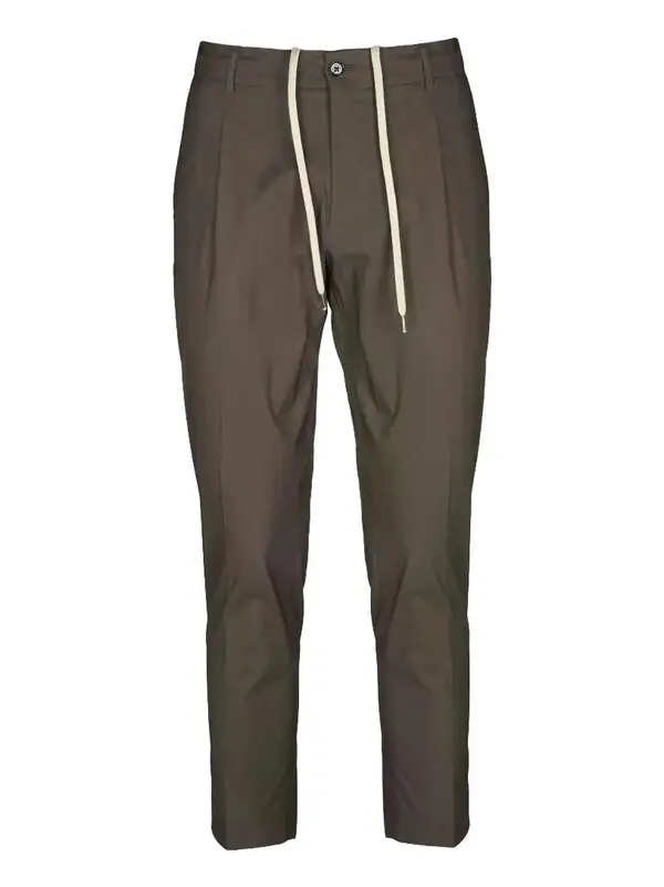 BE ABLE Drawstring Trousers - Brown