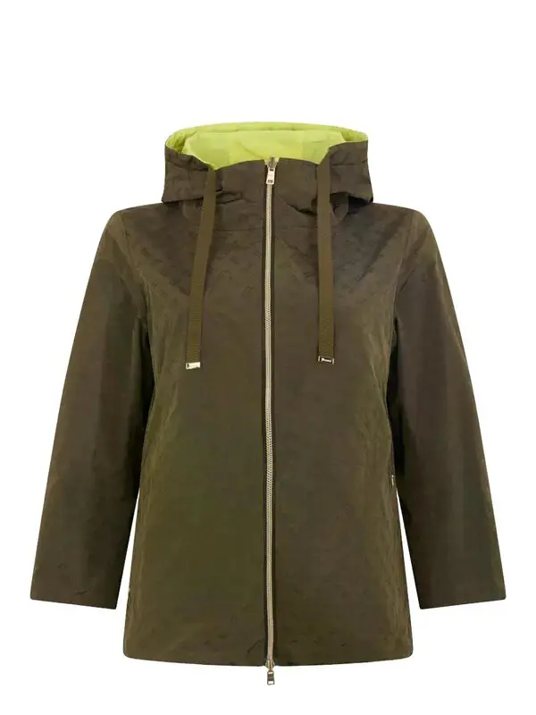 Herno Hooded Zip-front Jacket - Green