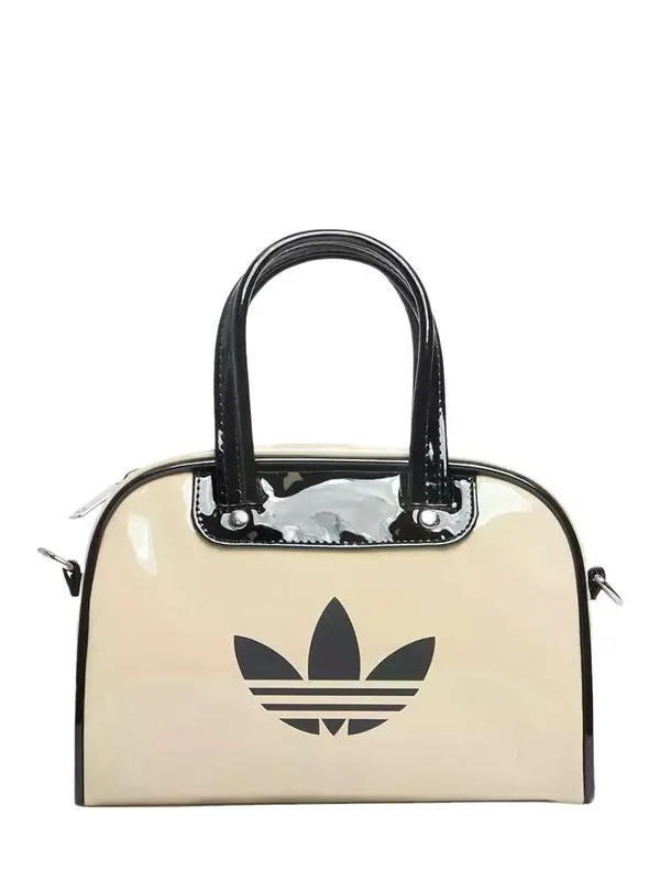 Adidas Mini Logo-detail Tote - Neutrals