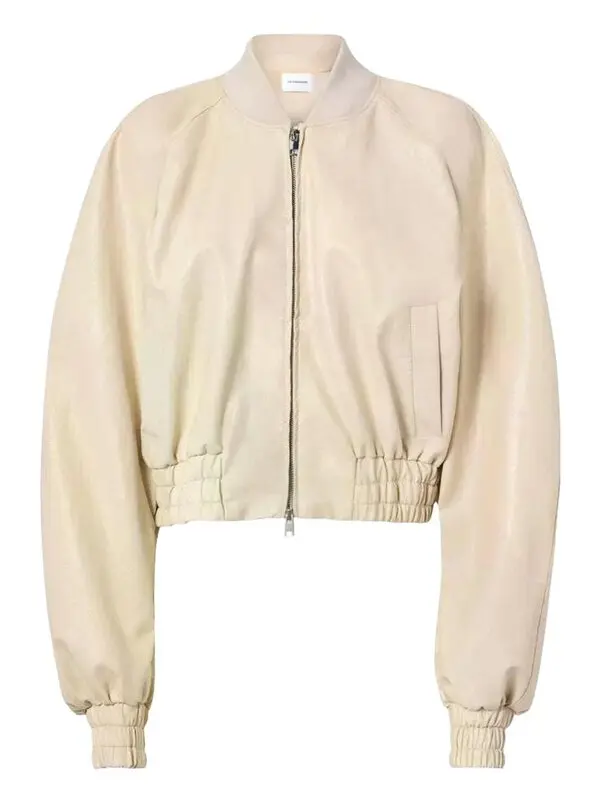 Andamane Zip Bomber Jacket - Neutrals
